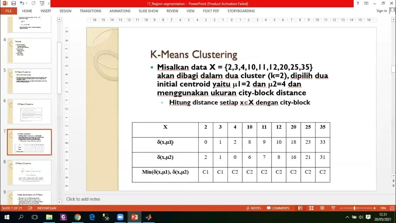 10.6. Image Segmentation - Fuzzy C means clustering - YouTube