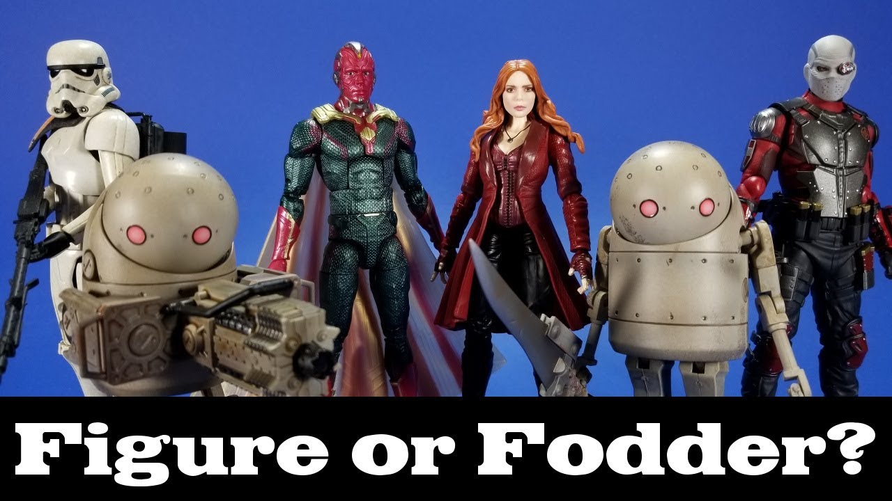 Figure or Fodder? Nier:Automata Machines, ML Vision/Scarlet Witch, SHF ...
