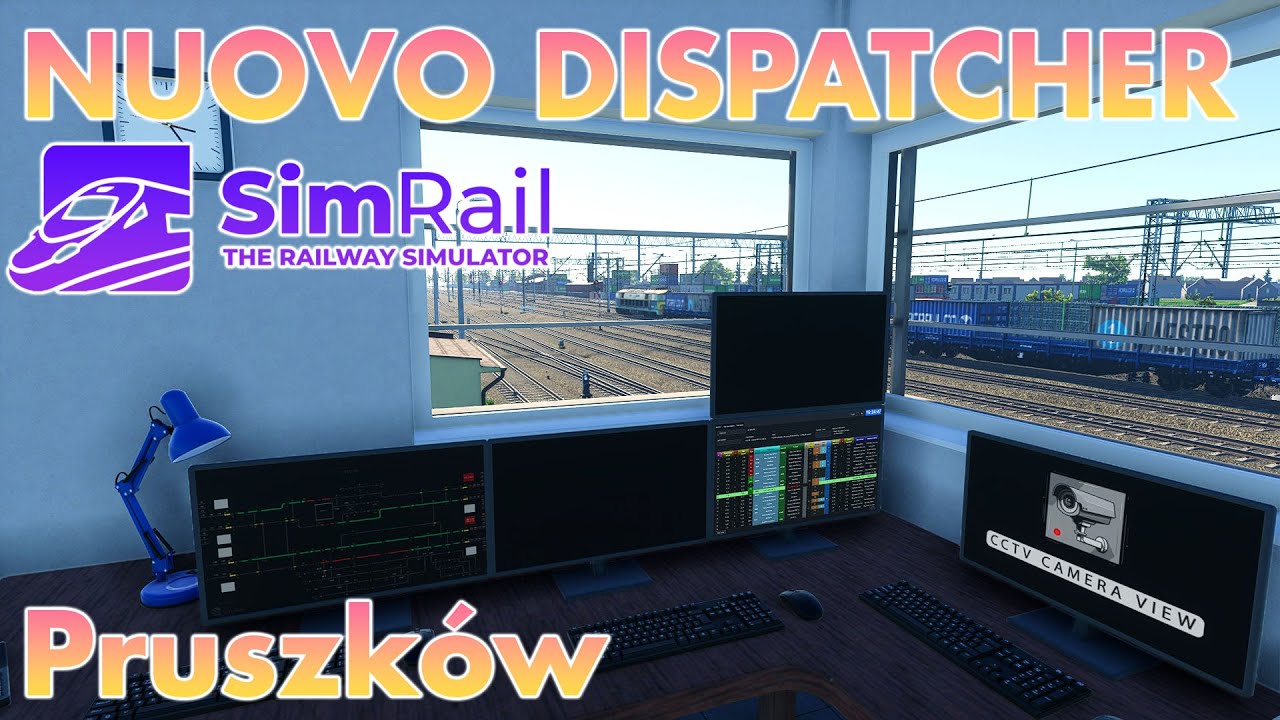 NUOVO DISPATCHER (Pruszków) - SimRail ITA - YouTube