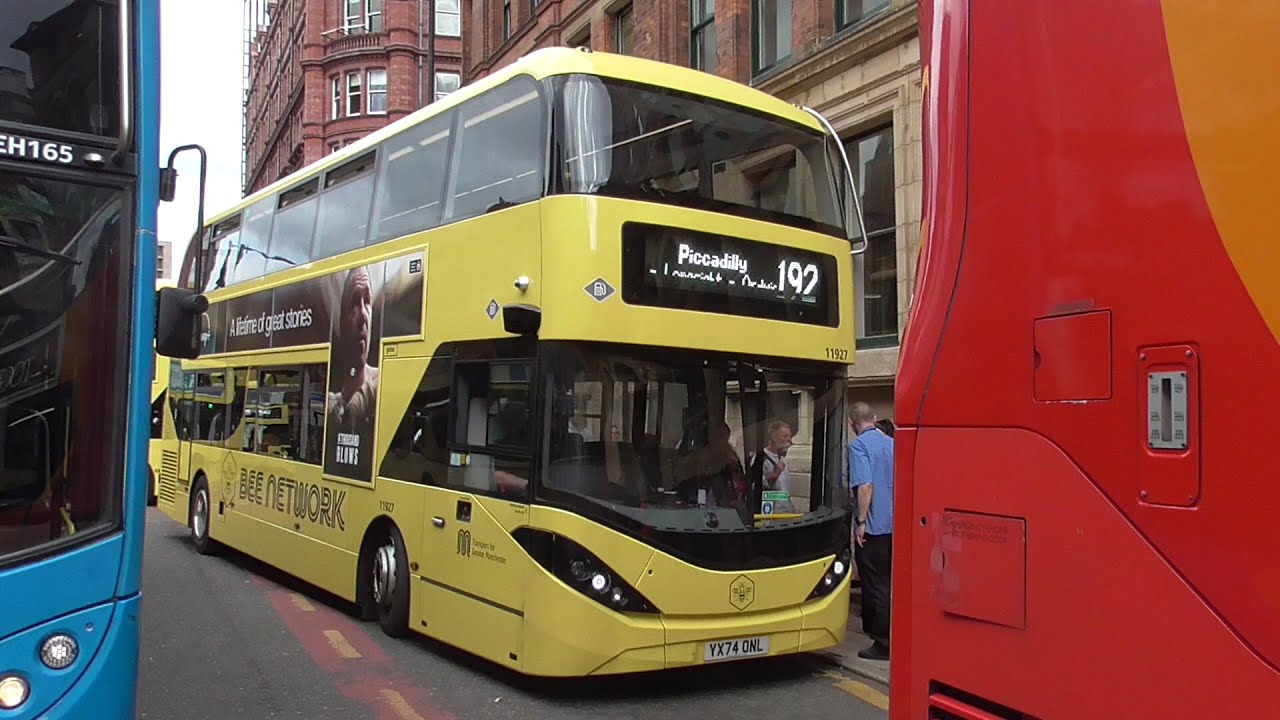 Manchester Bus Ride - Number 192 route part one: Stockport to ...