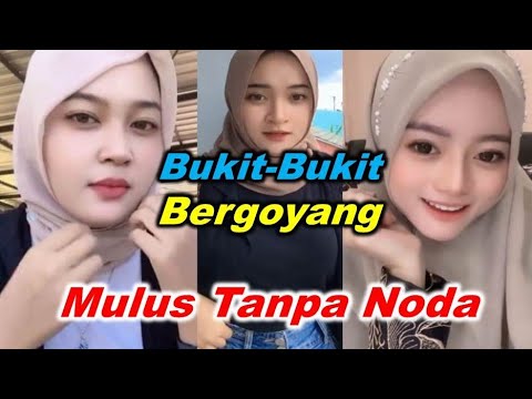 CEWEK HIJAB GOYANG NIKMAT BIKIN LEMES GAK TAHAN LIHAT BUKIT PADAT YANG MULUS