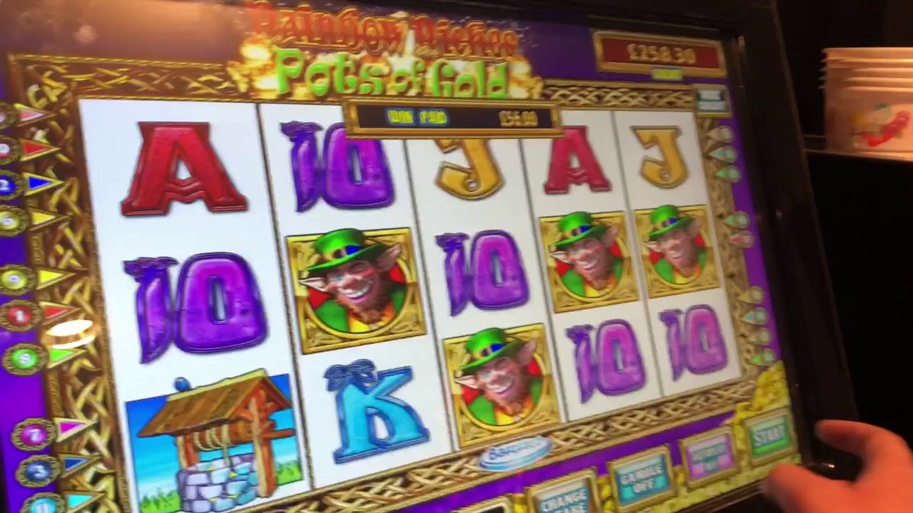 Rainbow riches 4 leps curse ?? Arcade - YouTube