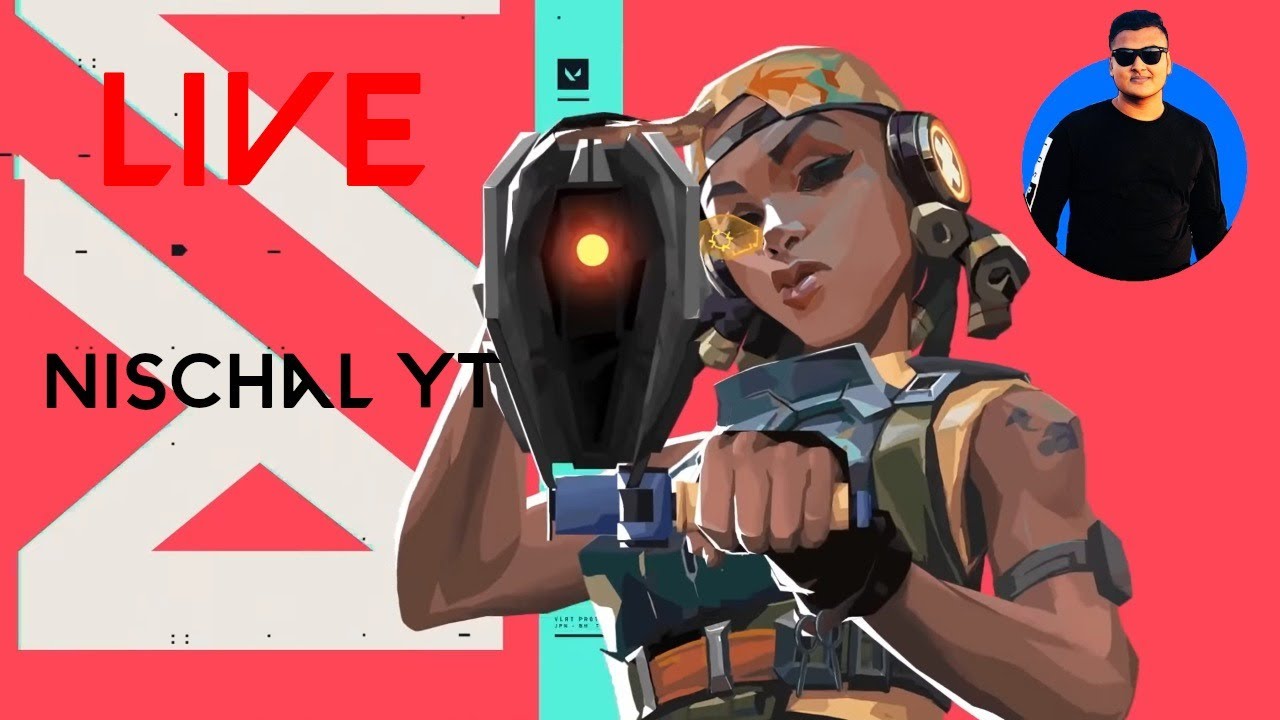 |Live| *Potato Aim* (Valorant) XD *With Facecam* |Nischal YT| - YouTube