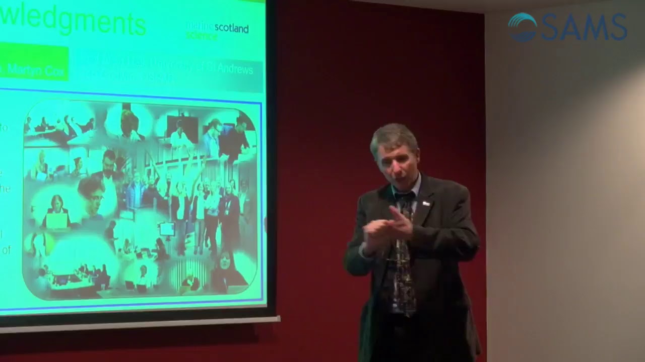 Newth Lecture 2017 | Colin Moffat | A day at the seaside, a life with ...