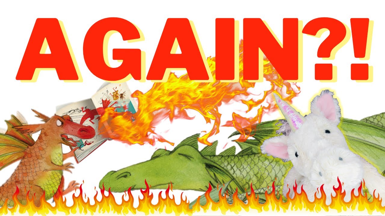 Again! 🔥by Emily Gravett read aloud | dragon book | Daisy Meadow ...