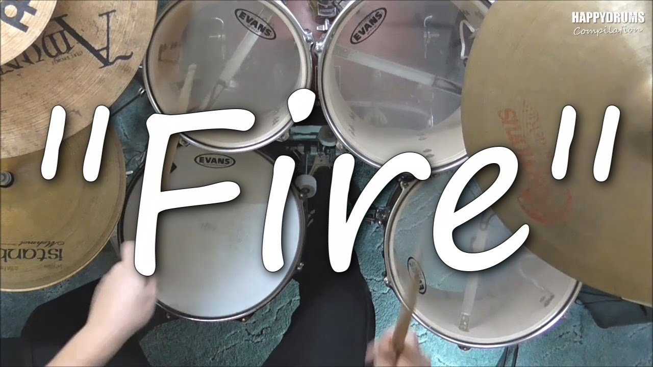 Drum Set Solo "Fire" - Happydrums Compilation - YouTube
