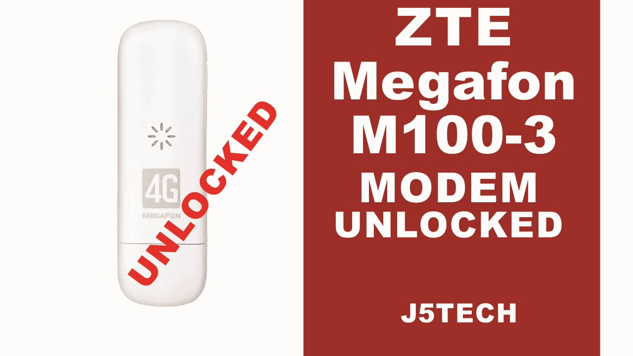 How to Unlock ZTE Megafon M100-3 Modem/Router - YouTube