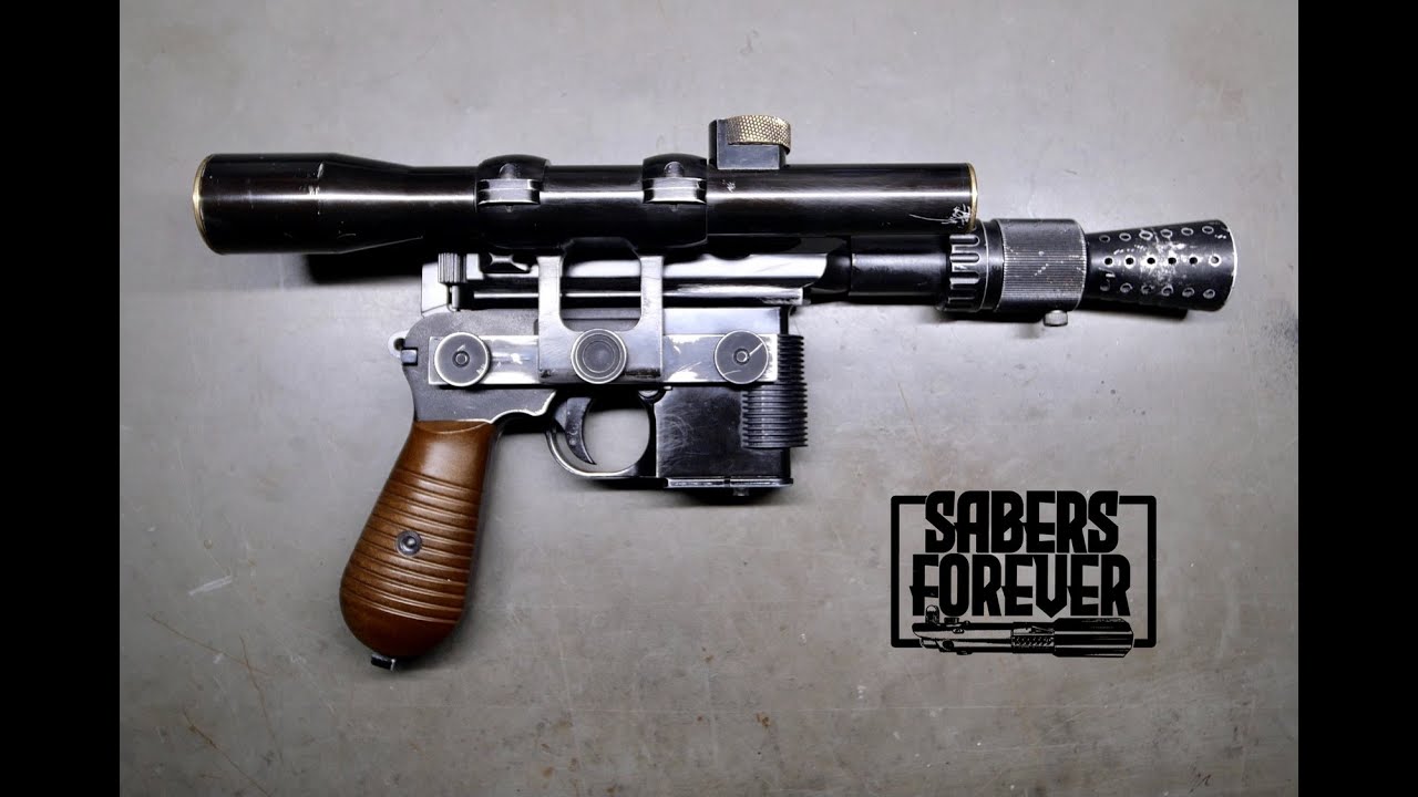 DL-44 Neopixel blaster by Sabers Forever... maybe Blaster Forever ...