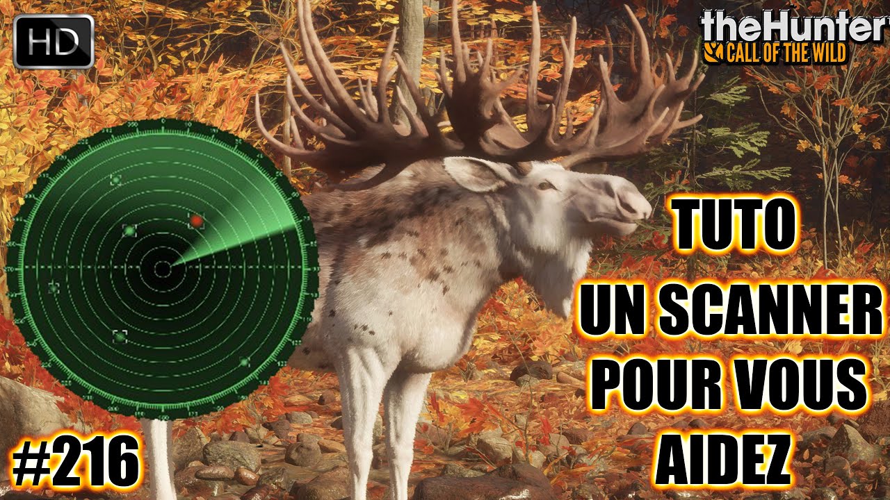 THEHUNTER CALL OF THE WILD #215 SCANNER TUTORIAL - ANALYSEUR DE POPULATION ANIMALE - CHASSE 2025 ...