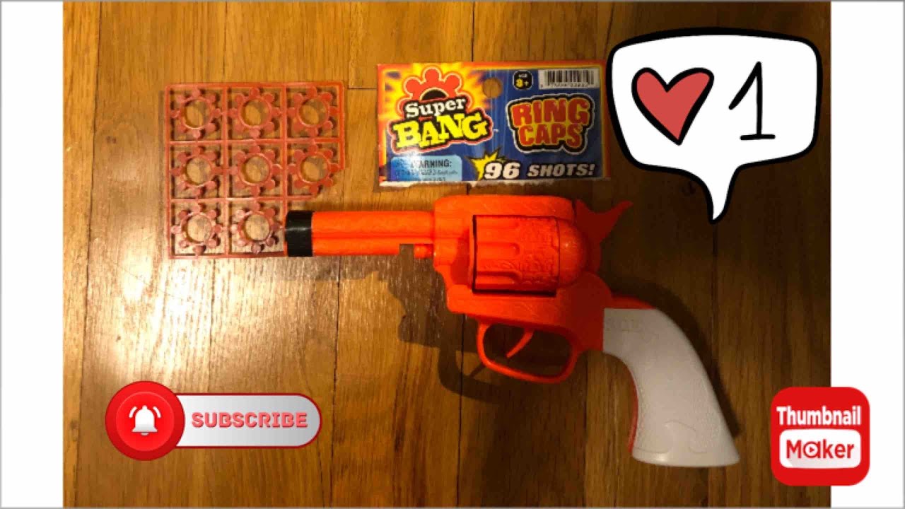 Can a Walmart cap gun shoot a bb? - YouTube