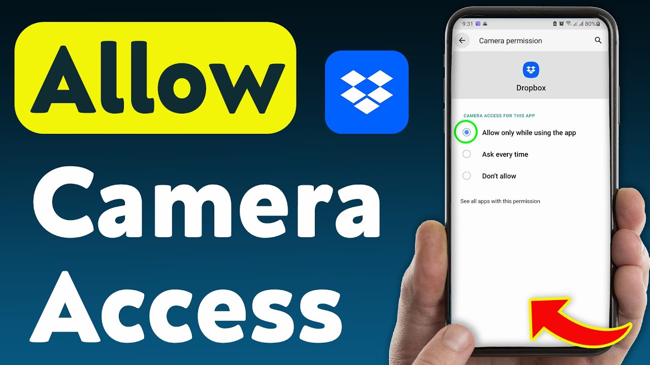 How to Allow Camera Access On Dropbox (Updated) - YouTube