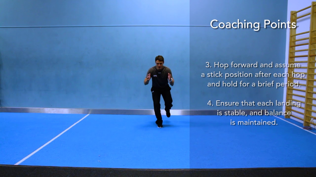 Hop Forward to Stick - YouTube