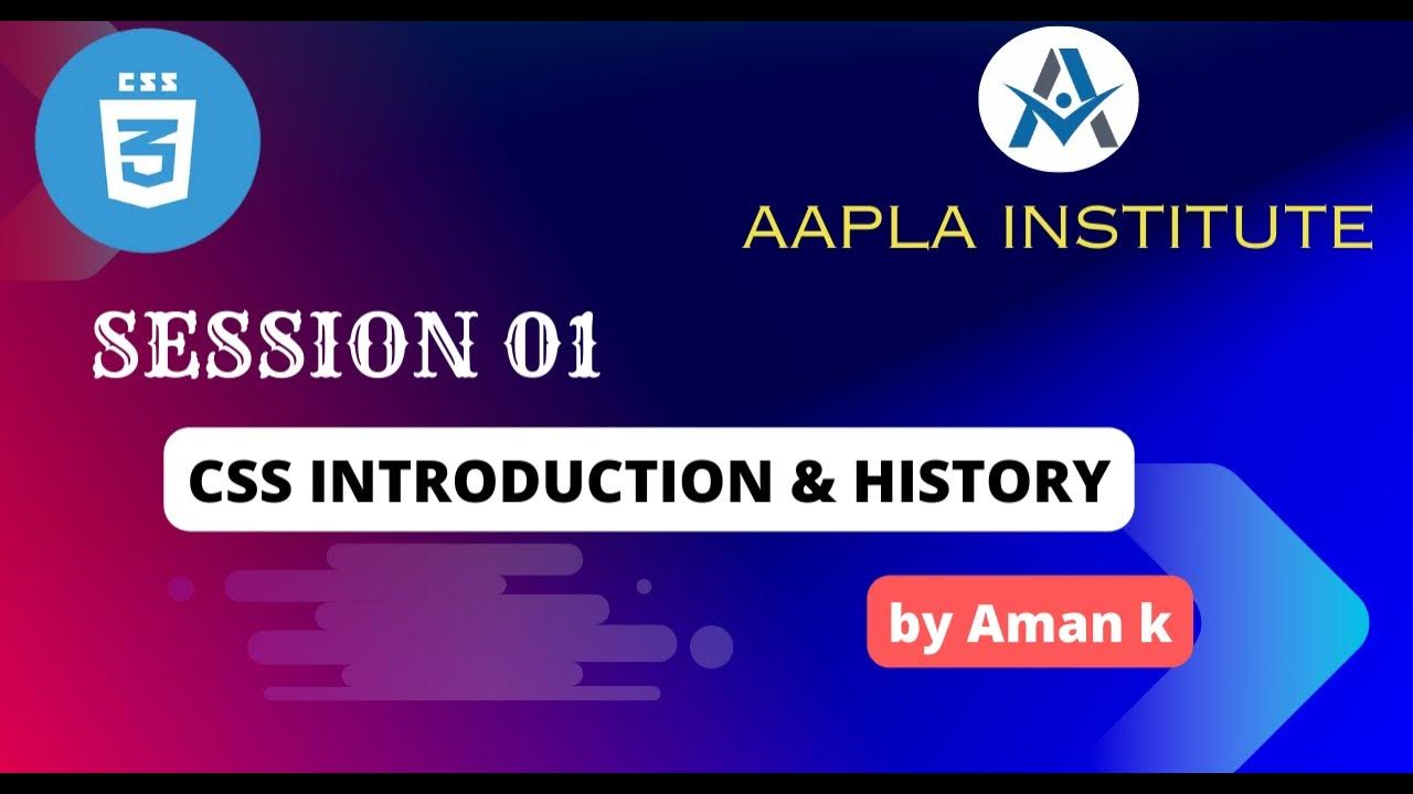 Css Introduction And History Youtube