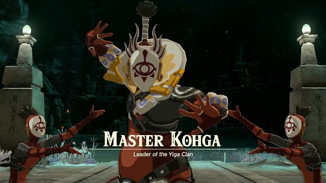 ALL MASTER KOHGA BOSS FIGHTS - The Legend of Zelda: Tears of the ...