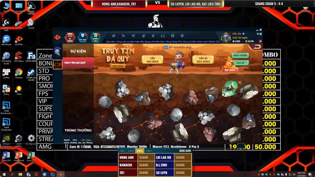 AOE || 33 Cung R Shang || Hồng Anh, KaMaChi, 2K1 vs Sơ Luyến, BLT, Lôi Lão Hổ ngày 29/1/2021 ...