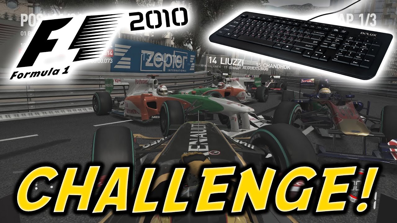 F1 2010 KEYBOARD CHALLENGE! - YouTube