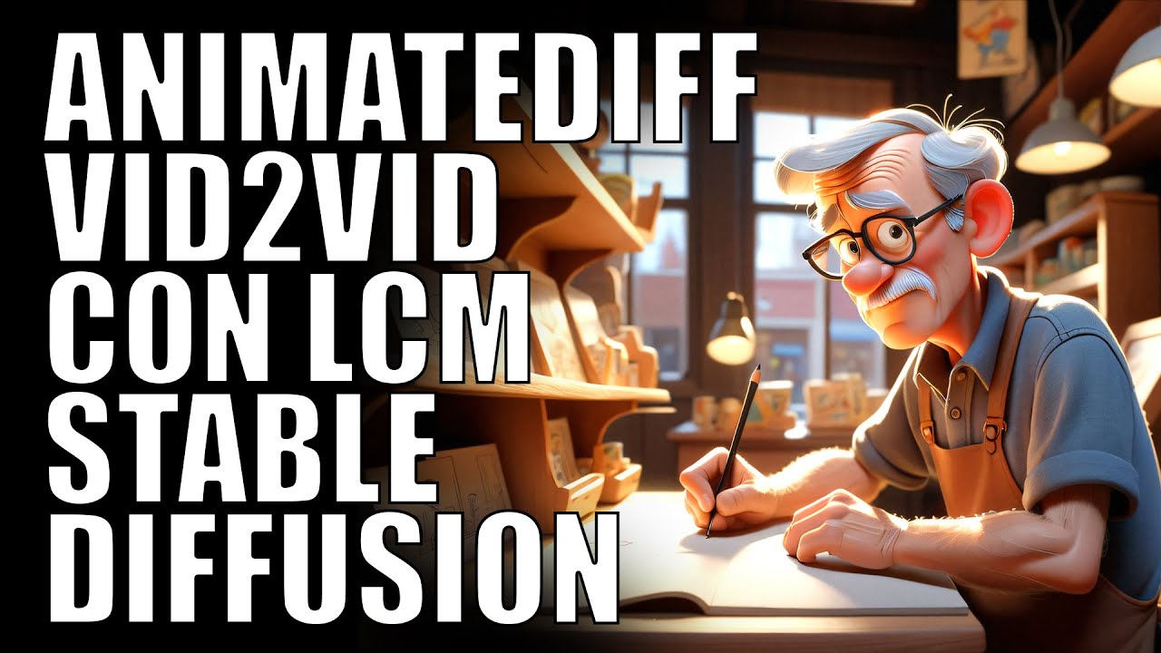Guida VID2VID con ANIMATEDIFF, LCM e CONTROLNET // ComfyUI - YouTube