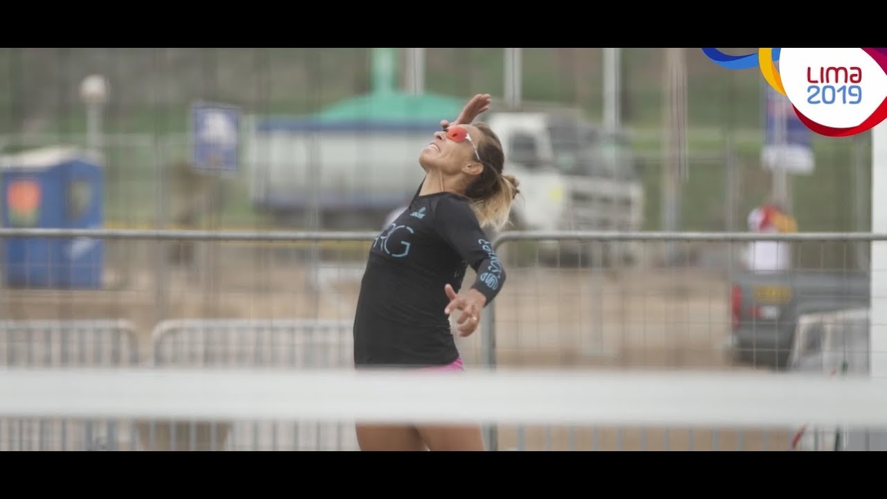 Lima 2019 | Voleibol de Playa - Conoce más de Ana Gallay - YouTube