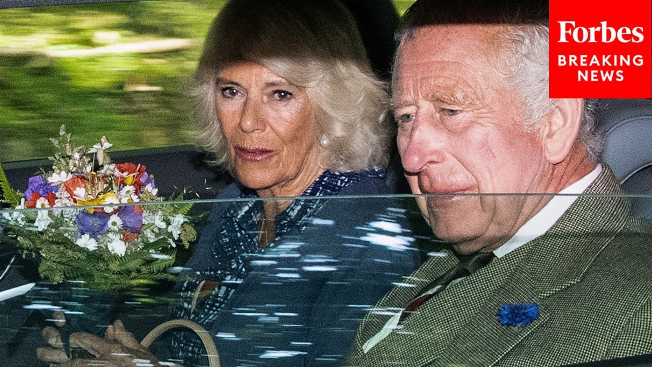 WATCH: King Charles & Queen Camilla Visit Church On One-Year ...