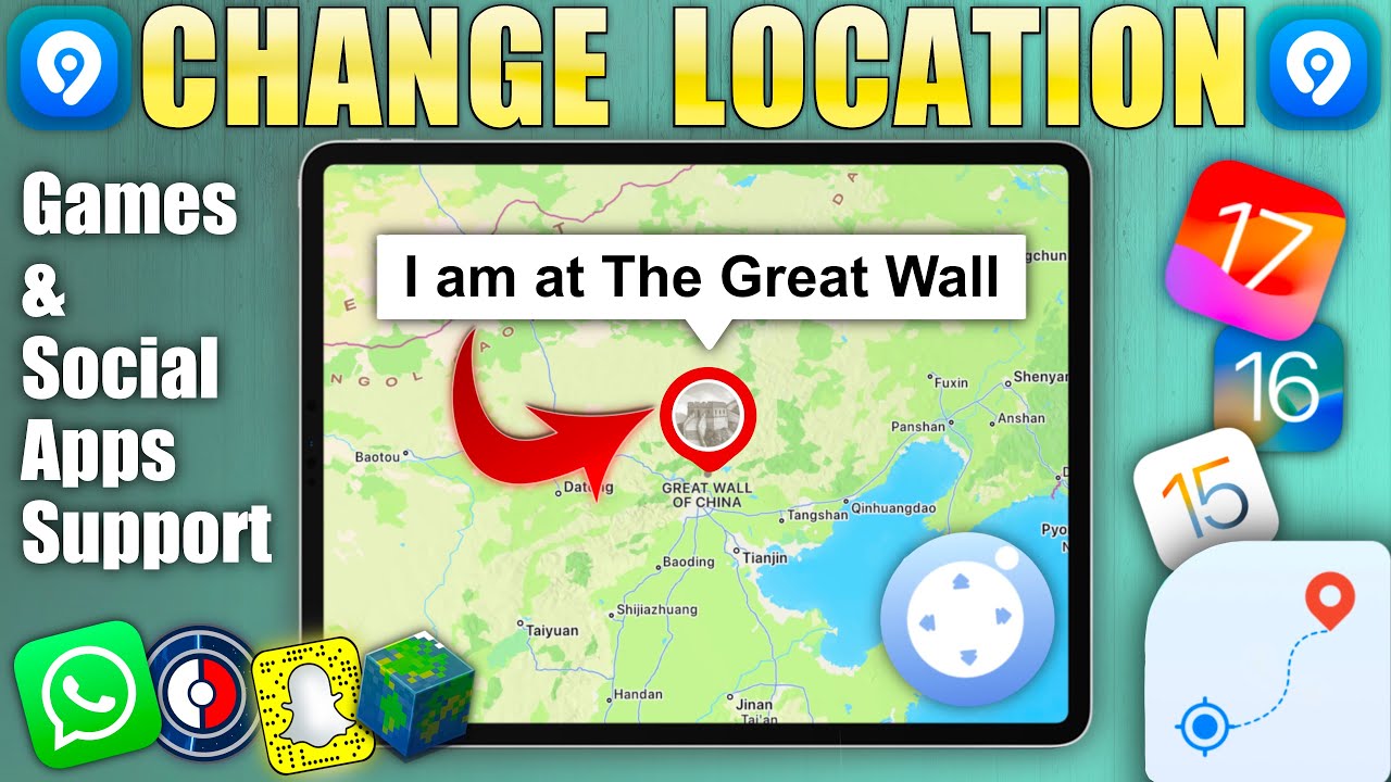 Fake Location on iPhone: Fake GPS Joystick & Routes, No Jailbreak (2024 ...
