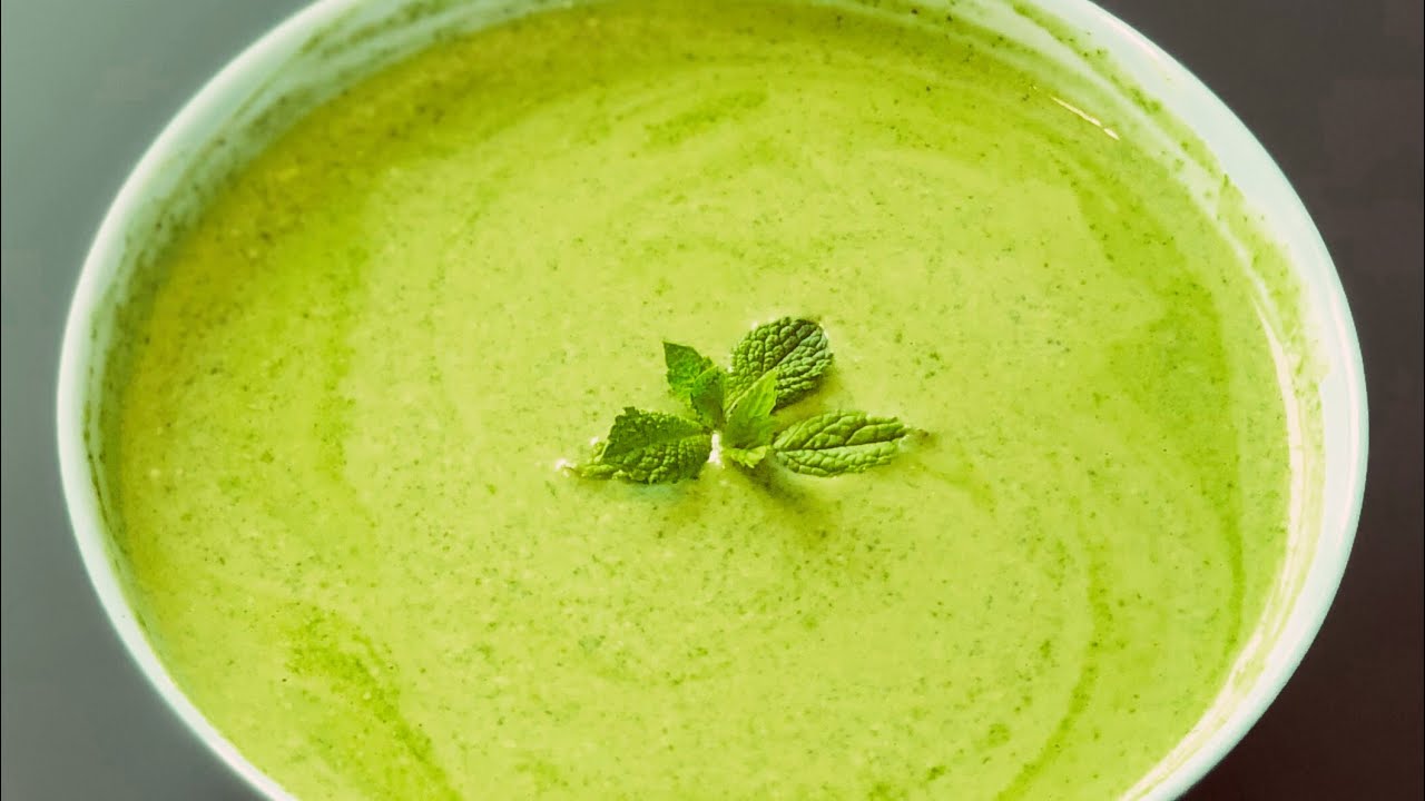 Green chutney | What to do with mint stalks | how to save it for future ...