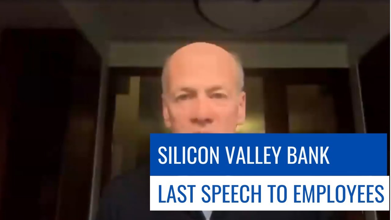 Silicon Valley Bank CEO Greg Becker to employees - YouTube