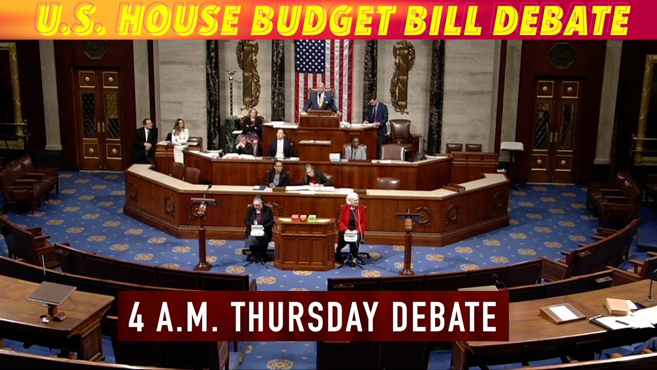 BILL PASSED: Debate As U.S. Budget Bill Moves Toward Vote At 4 AM ...
