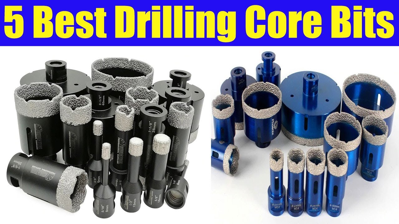 Best Drilling Core Bits Reviewe | 5 Diamond Core Bits Collection - YouTube