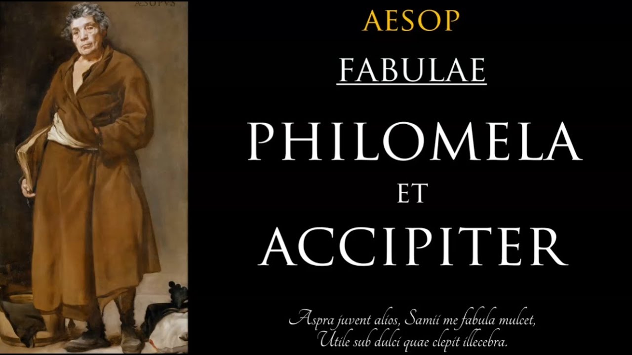 Aesop's Fables: Philomela et Accipiter. The Nightingale and the Hawk ...