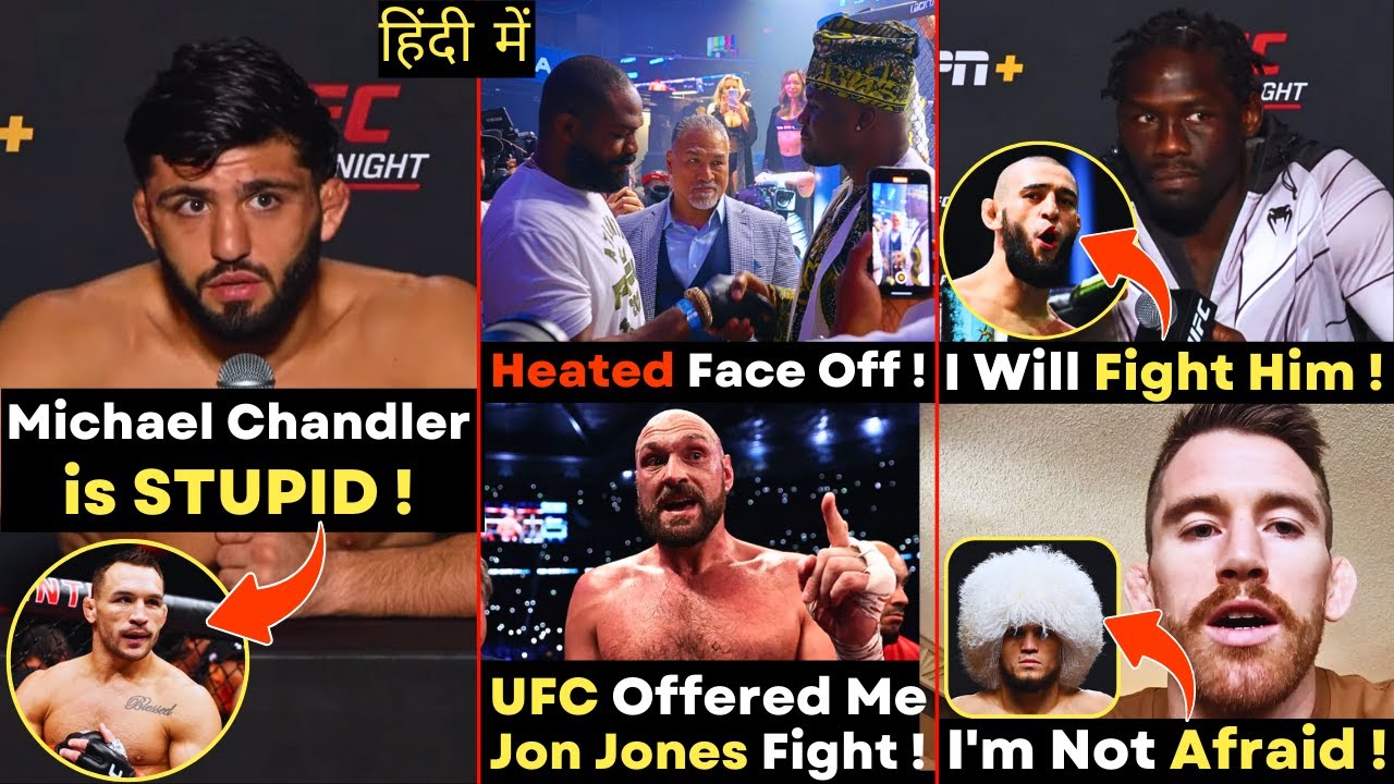 Arman Tsarukyan on Michael Chandler ! Jarred Cannonier on Khamzat ...