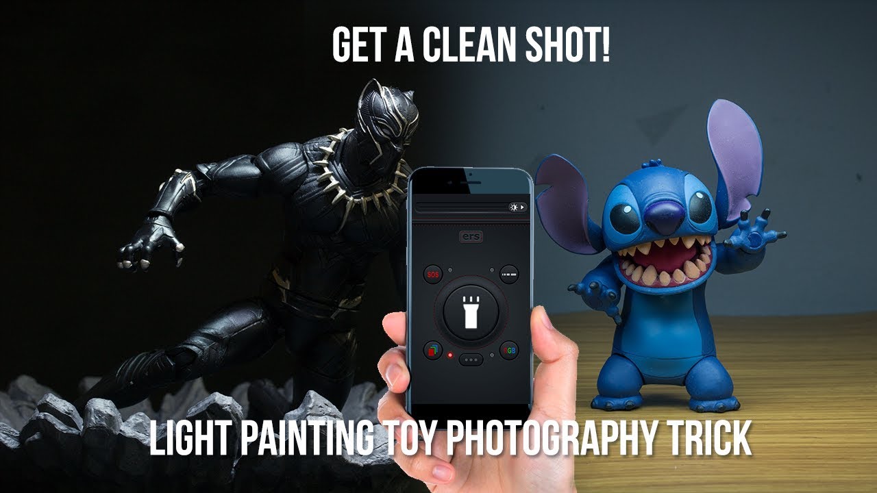 How to get a CLEAN SHOT! - ToyPhotography - YouTube