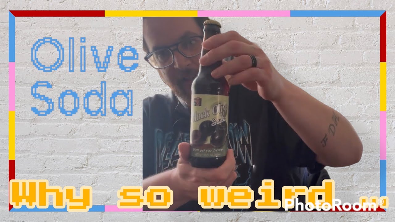 What’s going on here ….Olive soda ? - YouTube