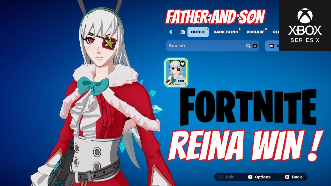 FORTNITE REINA WIN ! XBOX CHAPTER 6 SEASON 1 - YouTube