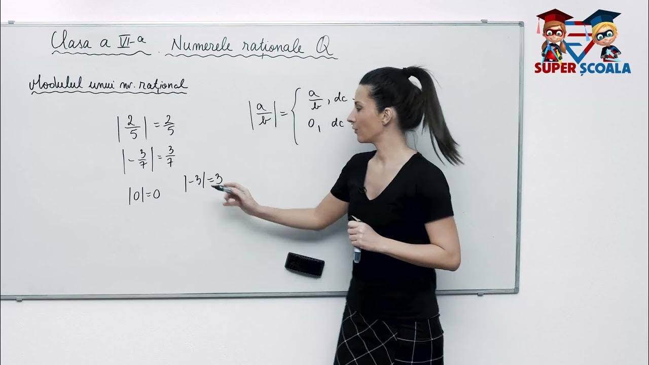 Clasa a VI-a - Modulul unui număr rational - YouTube