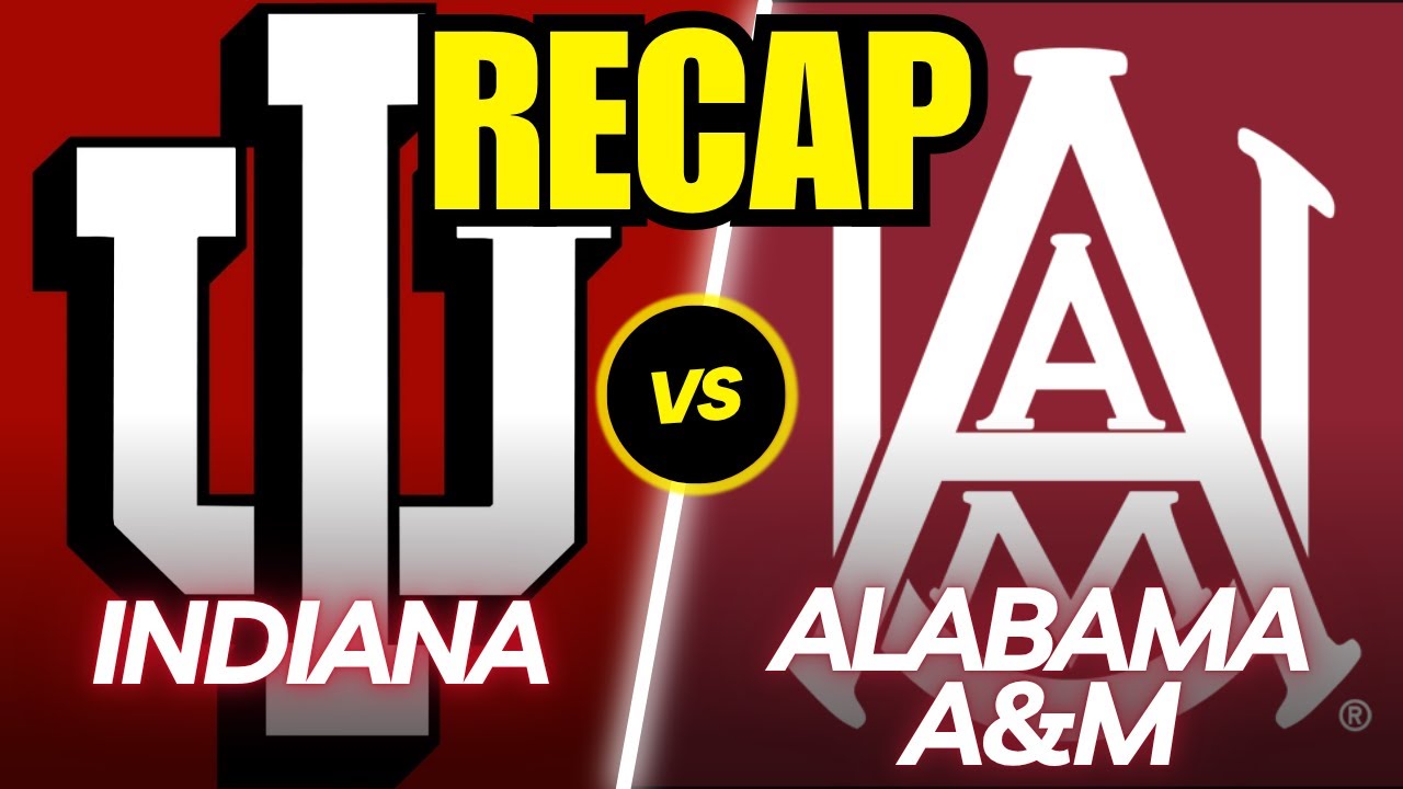 Indiana vs. Alabama A&M Full Game Recap! - YouTube