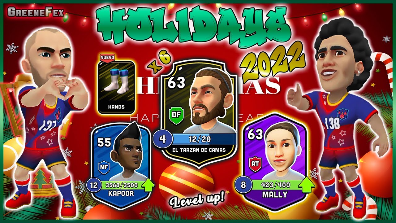 Sergio Ramos x6🤩 | Holidays 2022 Tournament🏆 | Mally Level up⬆️ | Mini ...