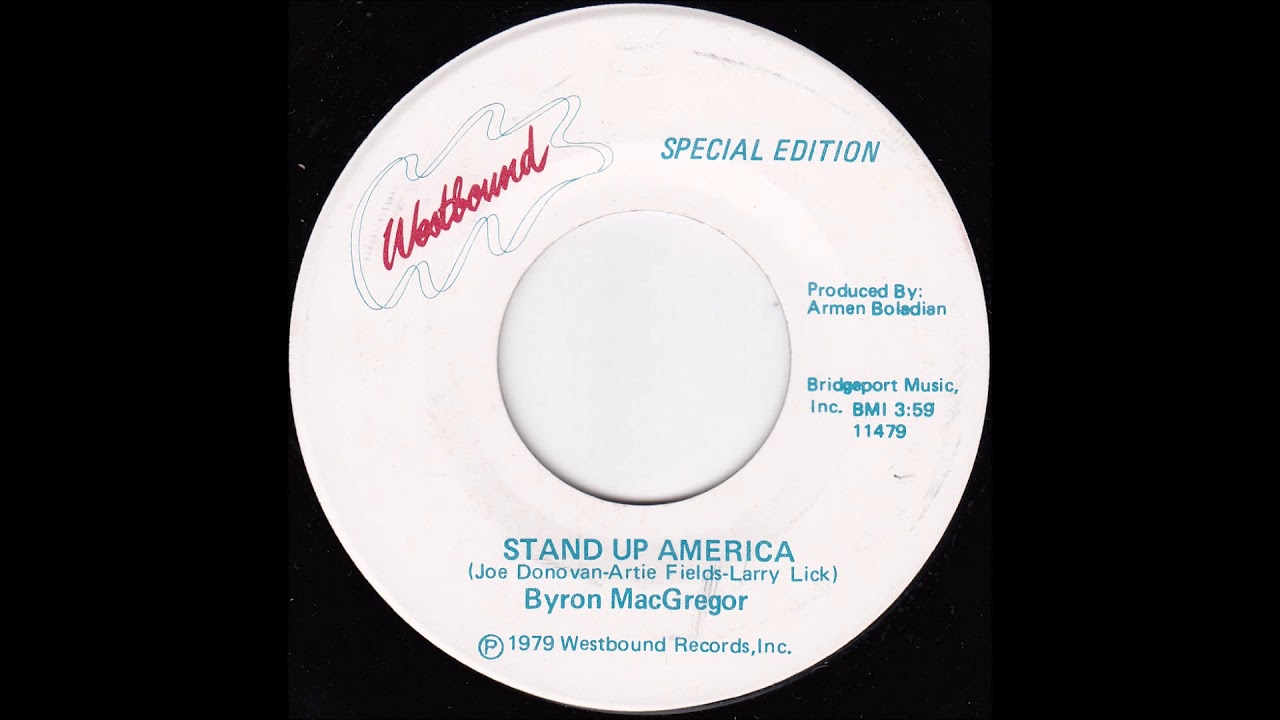 Byron MacGregor - Stand Up America - YouTube
