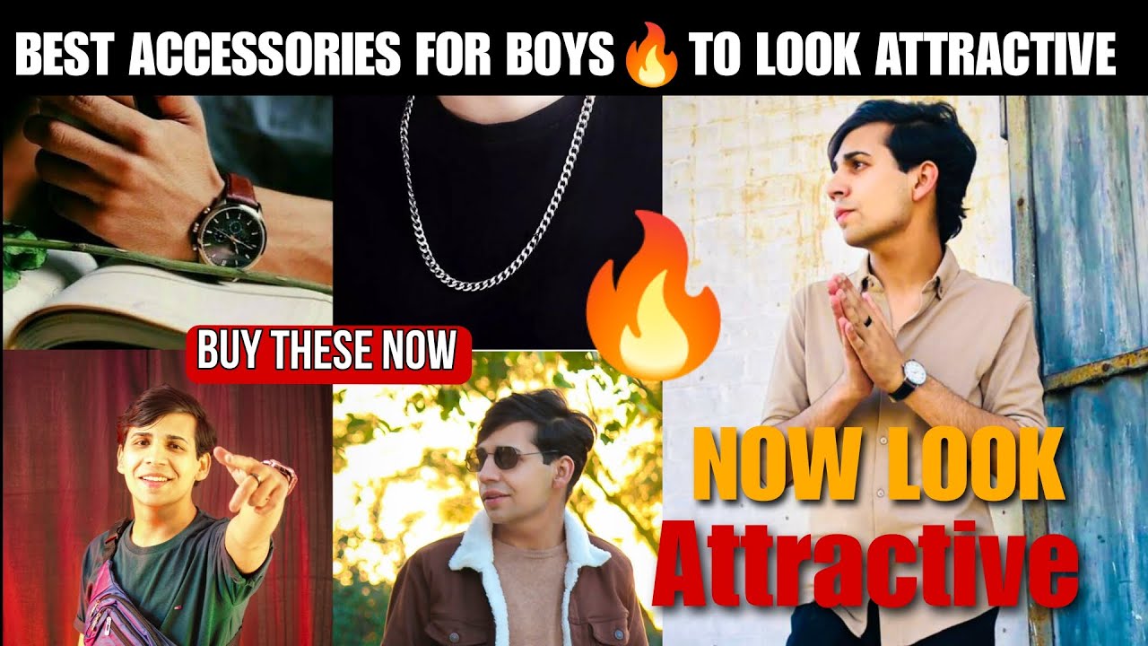 best Accessories for boys and men|wardrobe essentials|low budget and ...