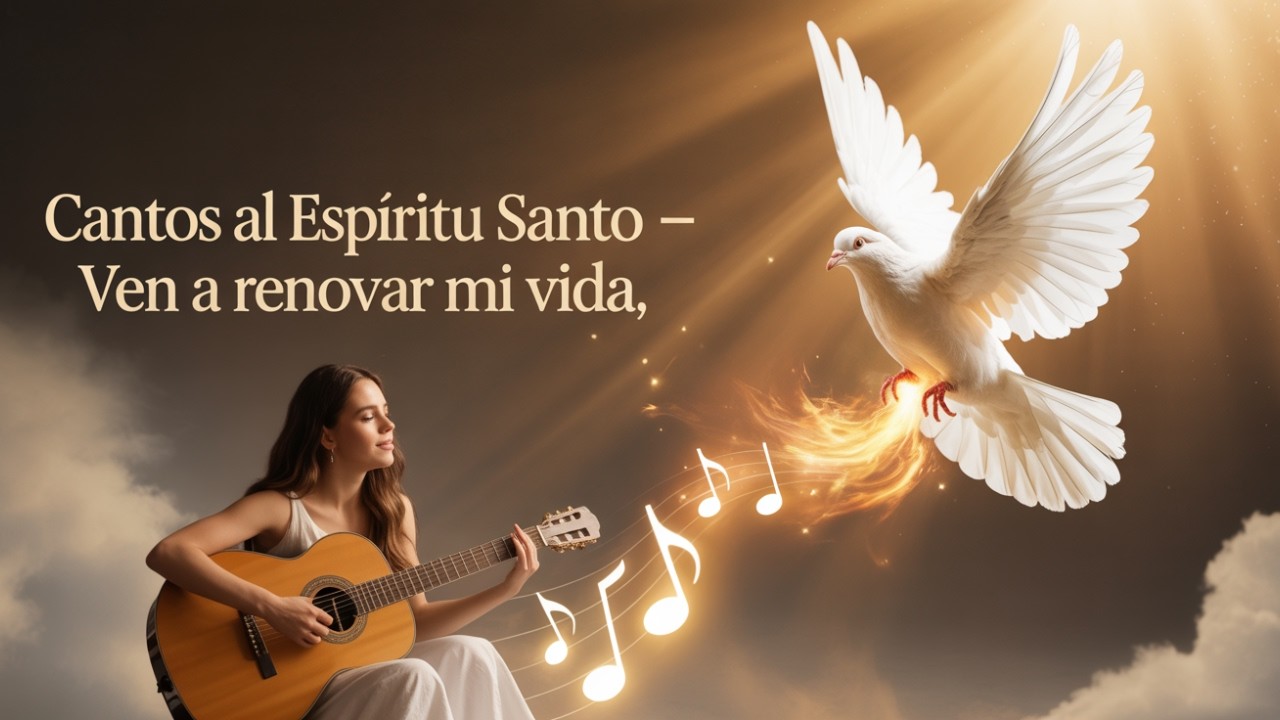 Los Mejores CANTOS AL ESPÍRITU SANTO | Música Católica🕊️ Espíritu Santo ...