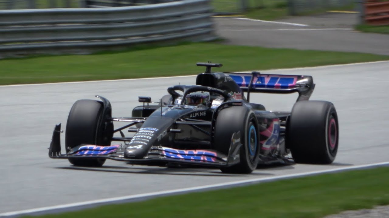 Alpine F1 Team and Aston Martin F1 Team Testing at the Red Bull Ring ...