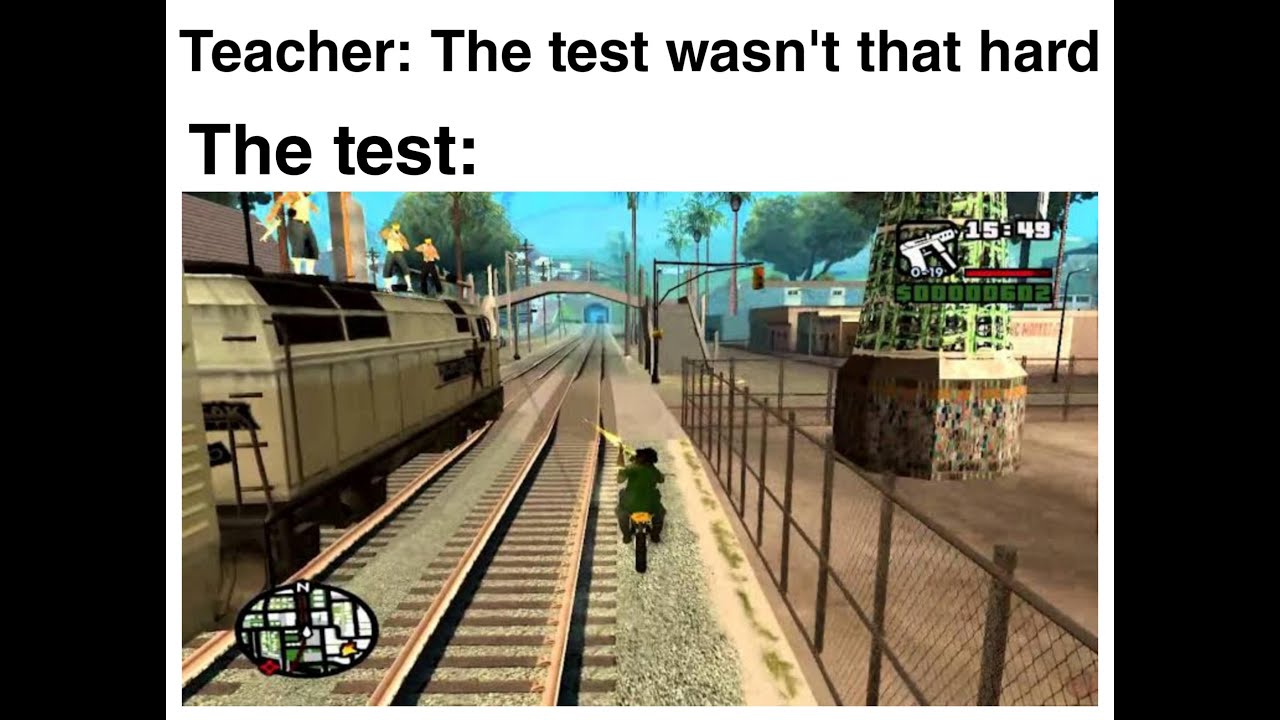 FOLLOW THE DAMN TRAIN, CJ! (#2) - YouTube