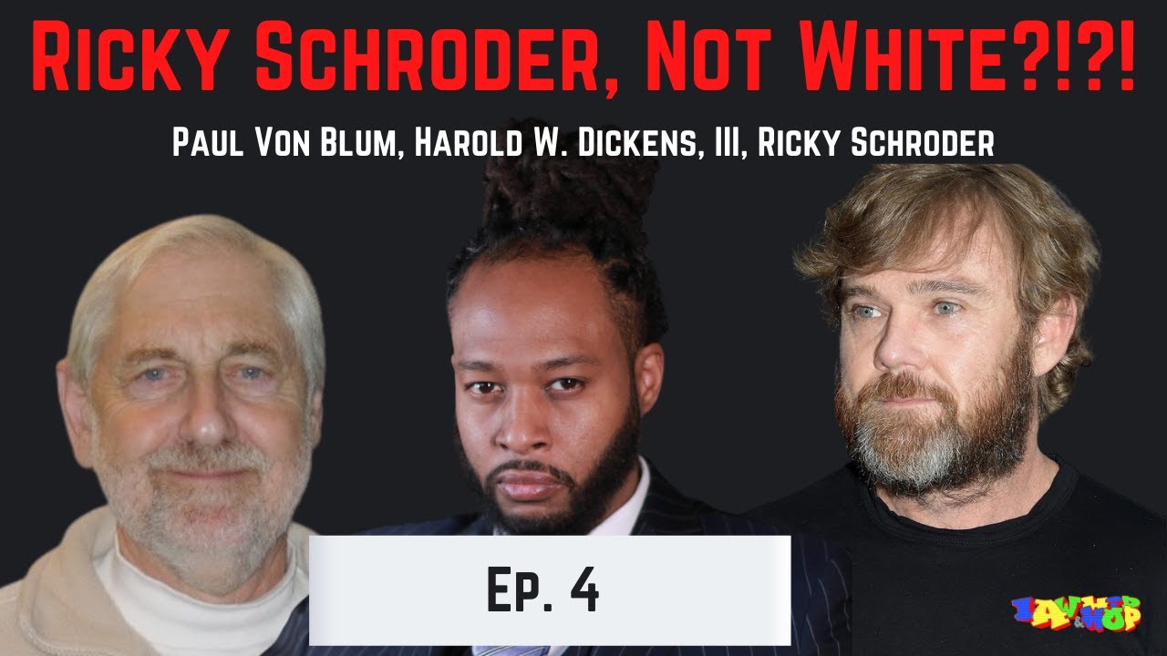 Can Ricky Schroder Say He's not White? - Harold W. Dickens, III, Ricky ...