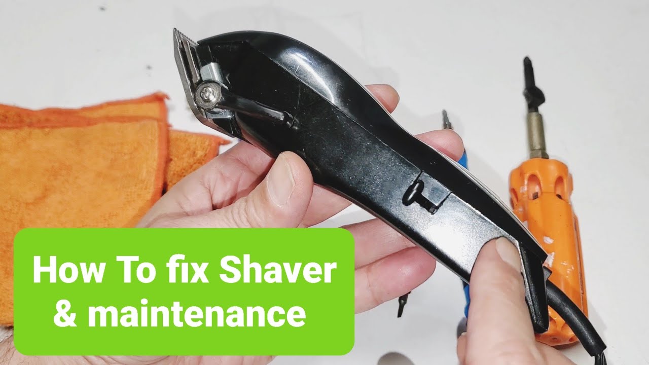 How To Fix Electric Shaver | Hair Shaver Repairing | Shaver Blades ...