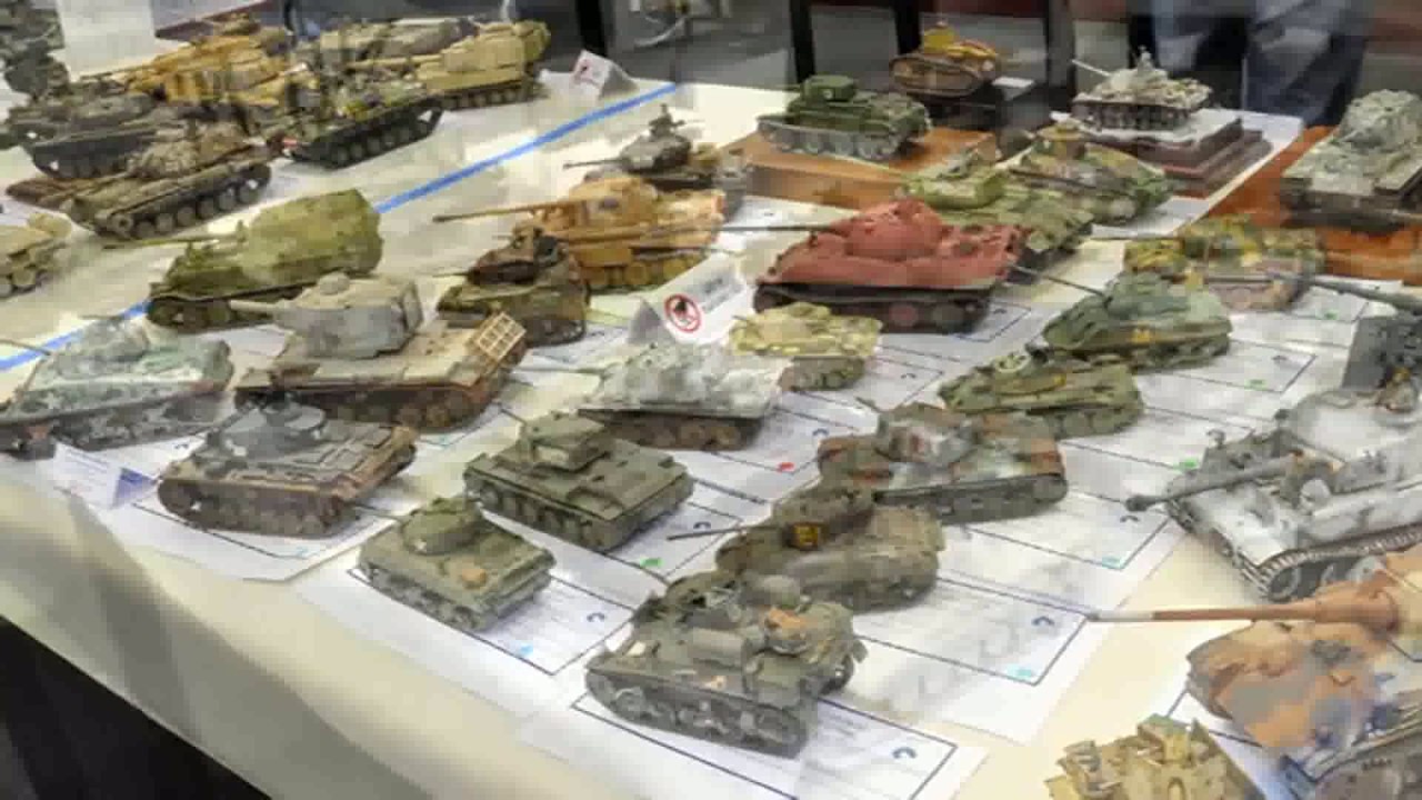 Scale World 1st Model Contest and Show 2014 Istanbul - YouTube