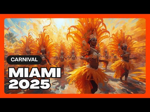 Uncut Live Miami Carnival 2025 On The Road #soca #caribbean