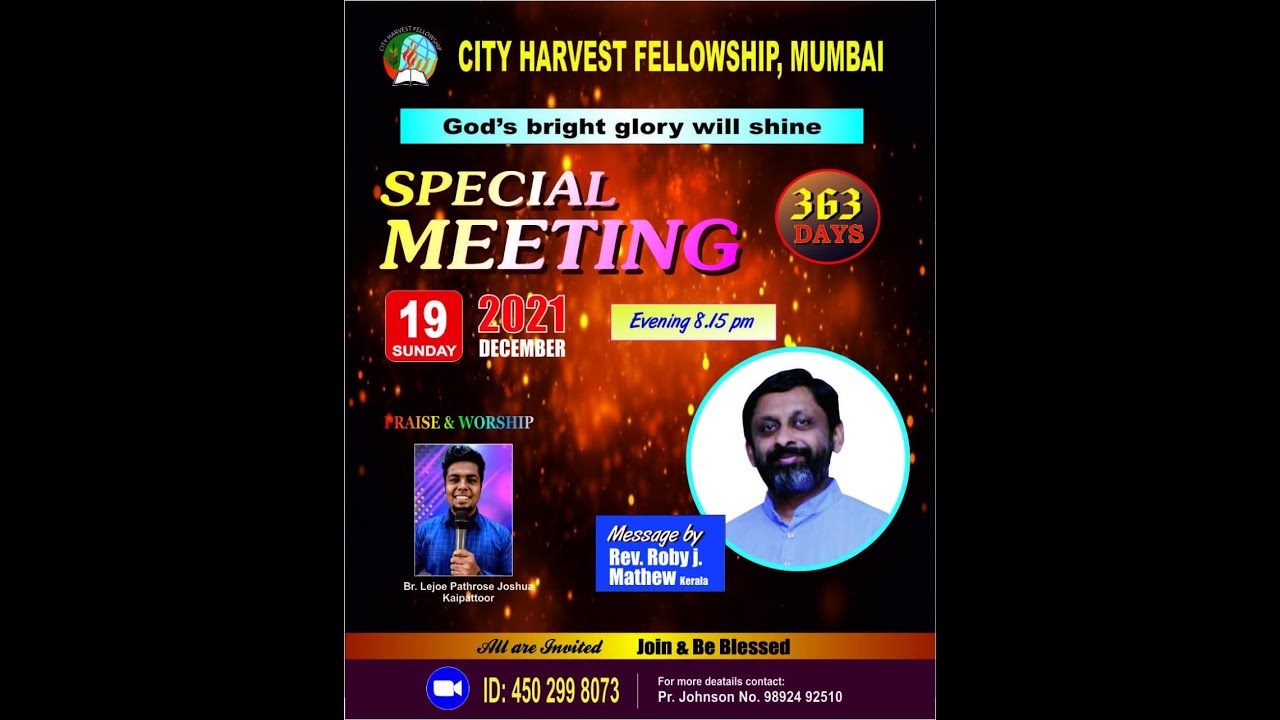 Rev.Roby J Mathew - YouTube