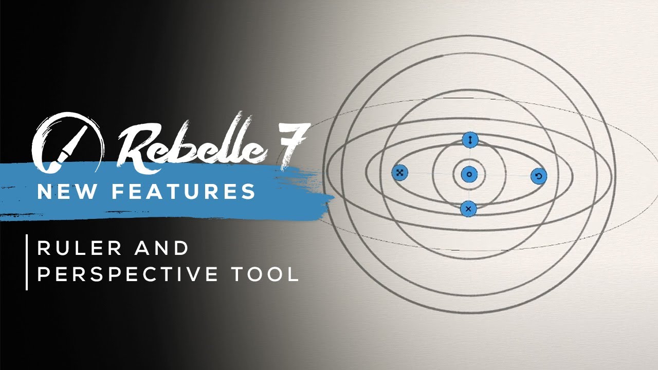 Rebelle 7 New Features: Ruler and Perspective Tool - YouTube