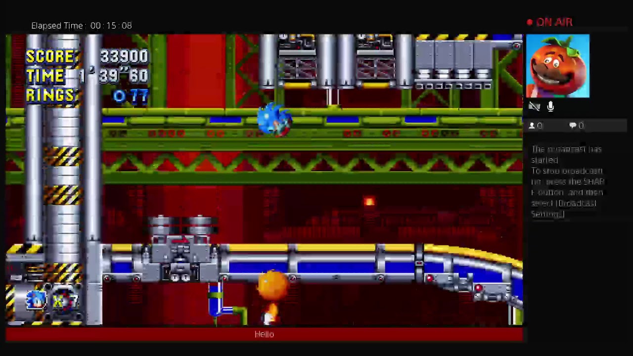 Sonic mania part 1 ghz and cpz - YouTube