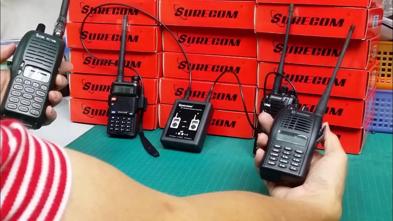 NEW Product Surecom SR 629 Dual Mode Repeater Controller COMING SOON - YouTube
