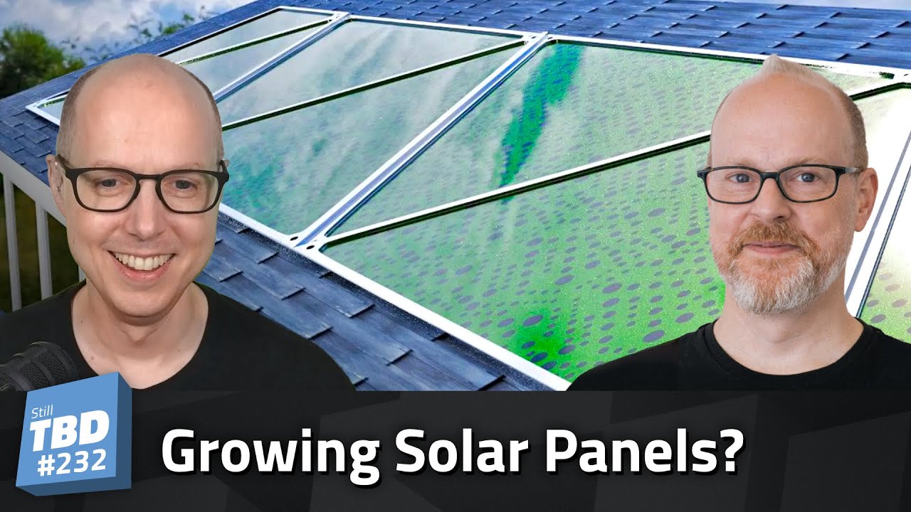 232: Weird Solar Panel Technology - Algae - YouTube